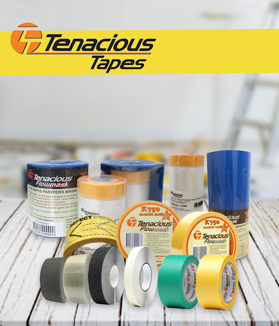 TENACIOUS SPECIALITY TAPES | Stone Doctor Australia