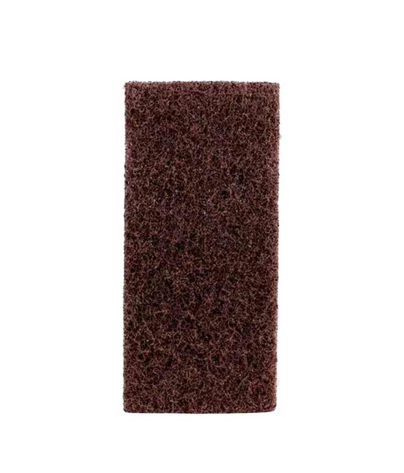 3M Doodlebug Brown Abrasive Scrubbing Polyester Pad - 1PC (4.6" x 10 ...