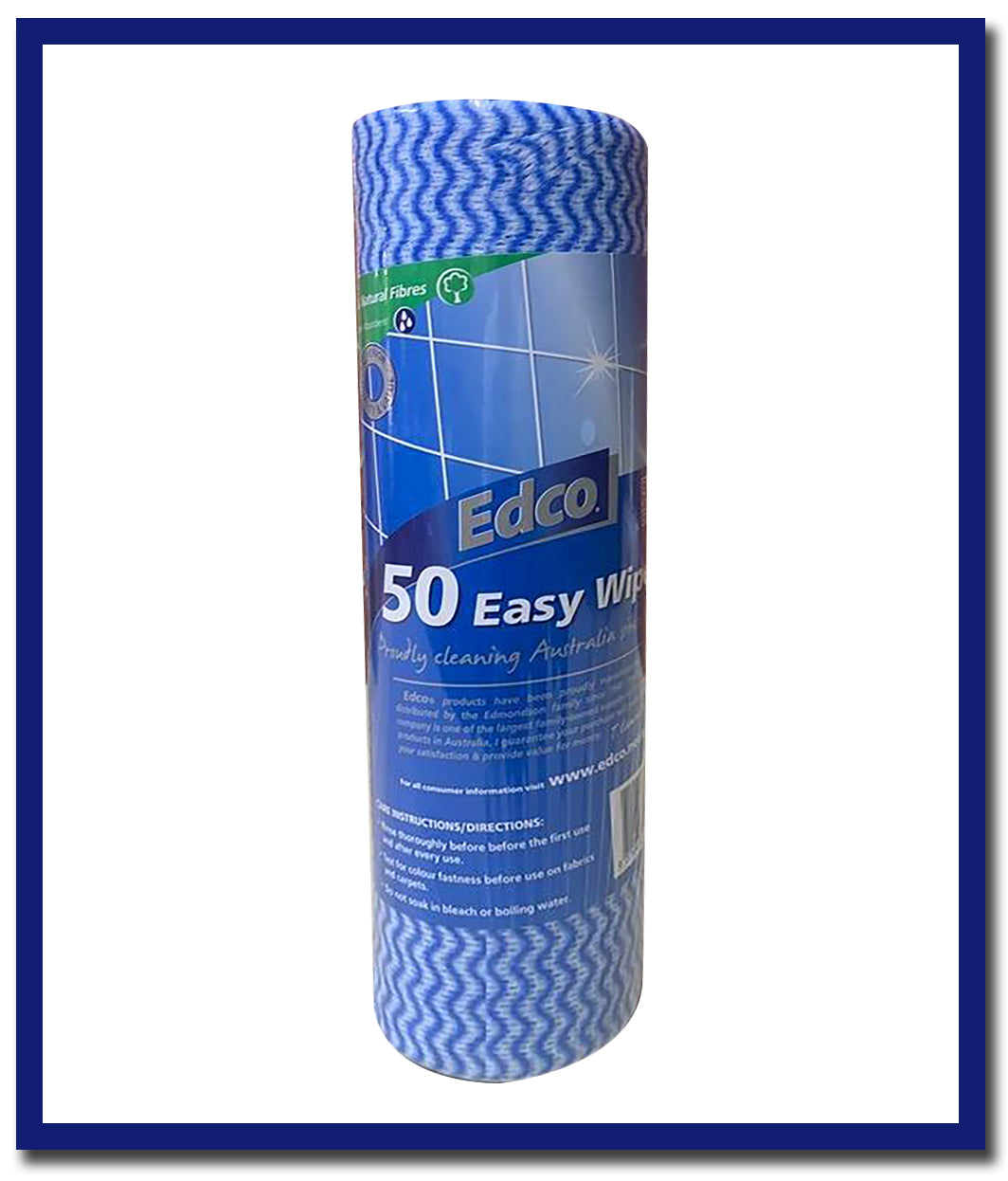 Edco Easy Wipes - 50 Sheets Per Roll | Stone Doctor Australia