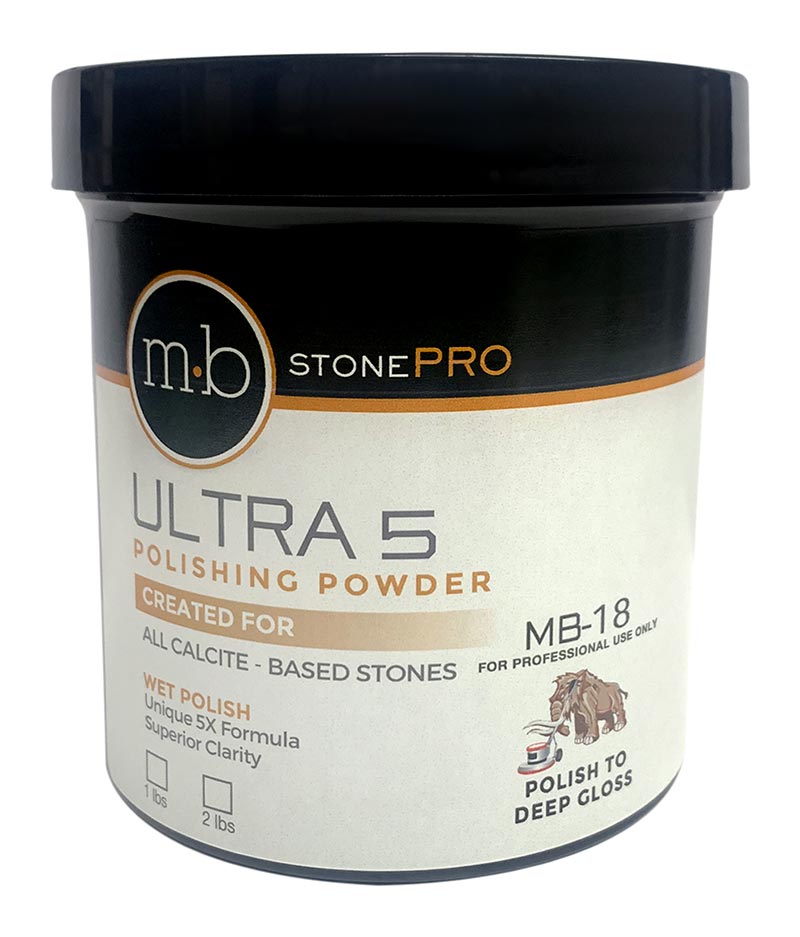 MB18 Ultra 5 Marble Polishing Powder – 1lb (0.45kgs) | Stone Doctor ...